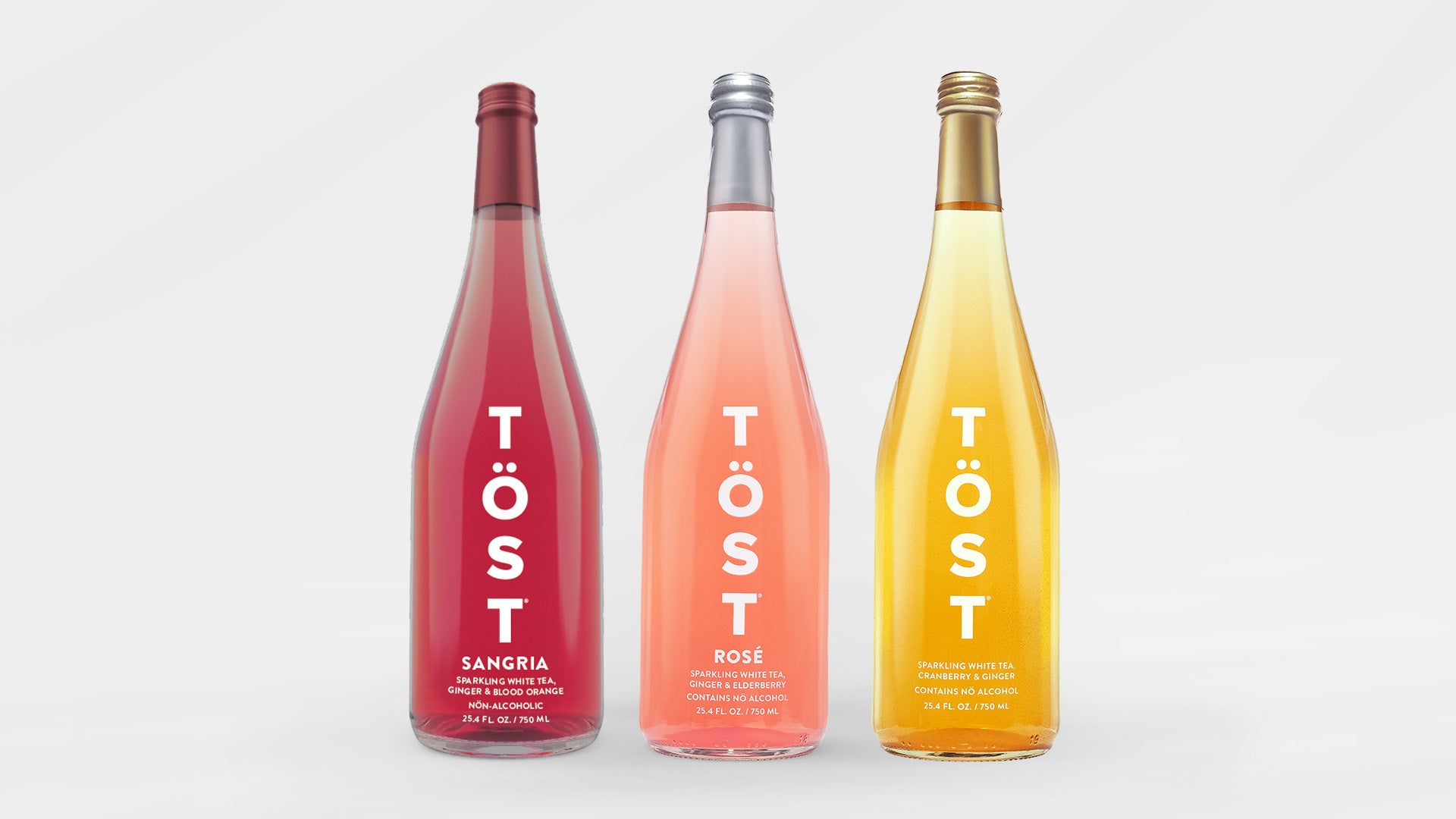 TÖST, Rosé, Sangria 750ML Combo