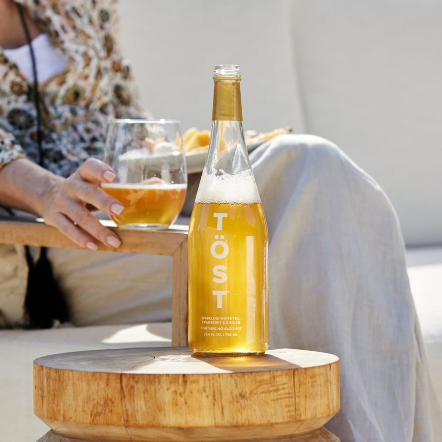 TÖST Original 750ml | Sparkling White Tea Non-Alcoholic Drink