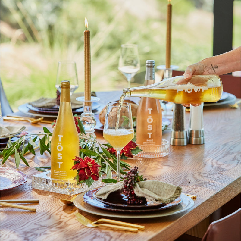TÖST Original + Rosé 750ml Combo | Non-Alcoholic Sparkling Wine Set